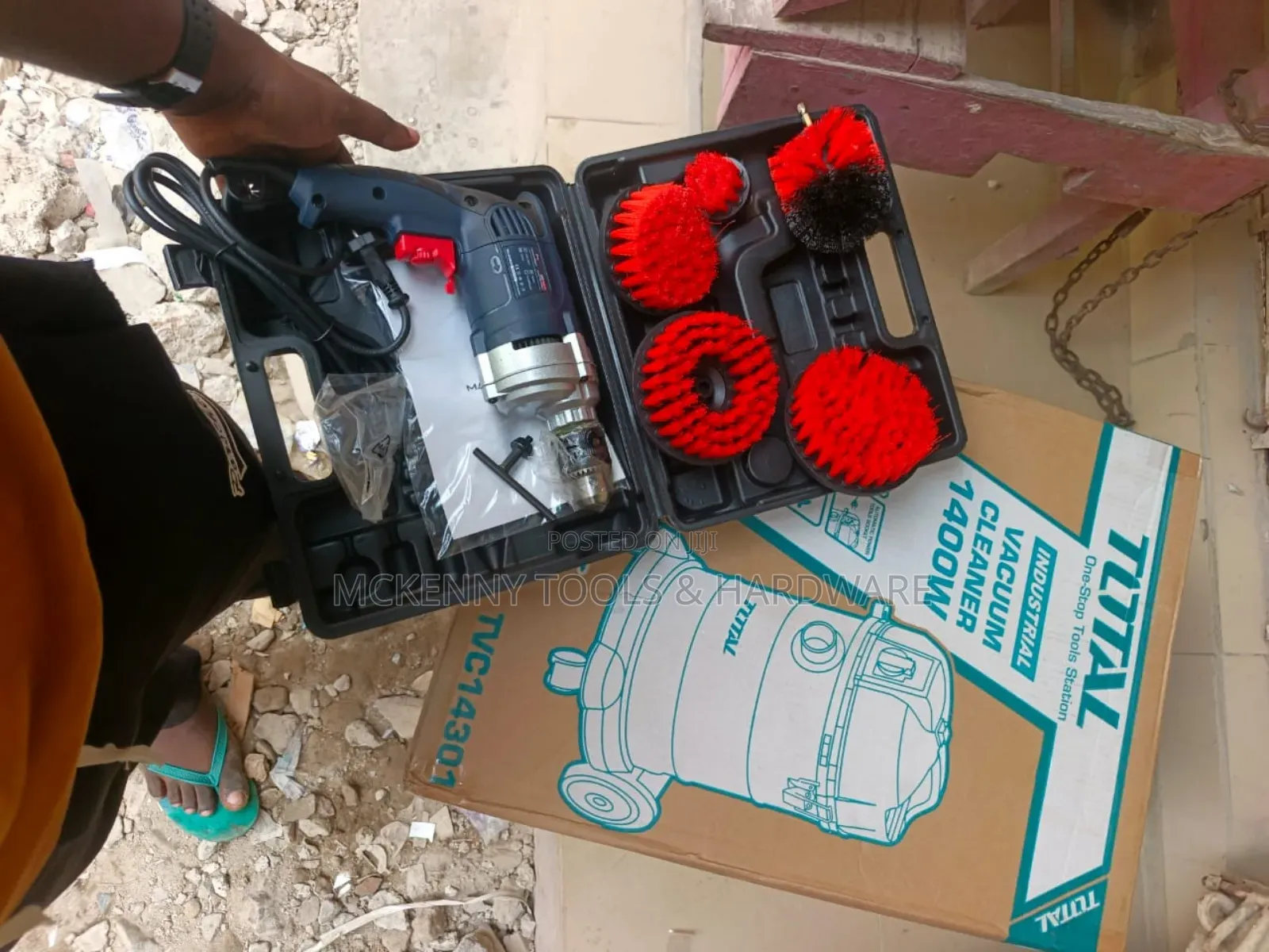 13mm Electric Drilling Machine X Set Of Cleaning Brush in Lagos Island ...