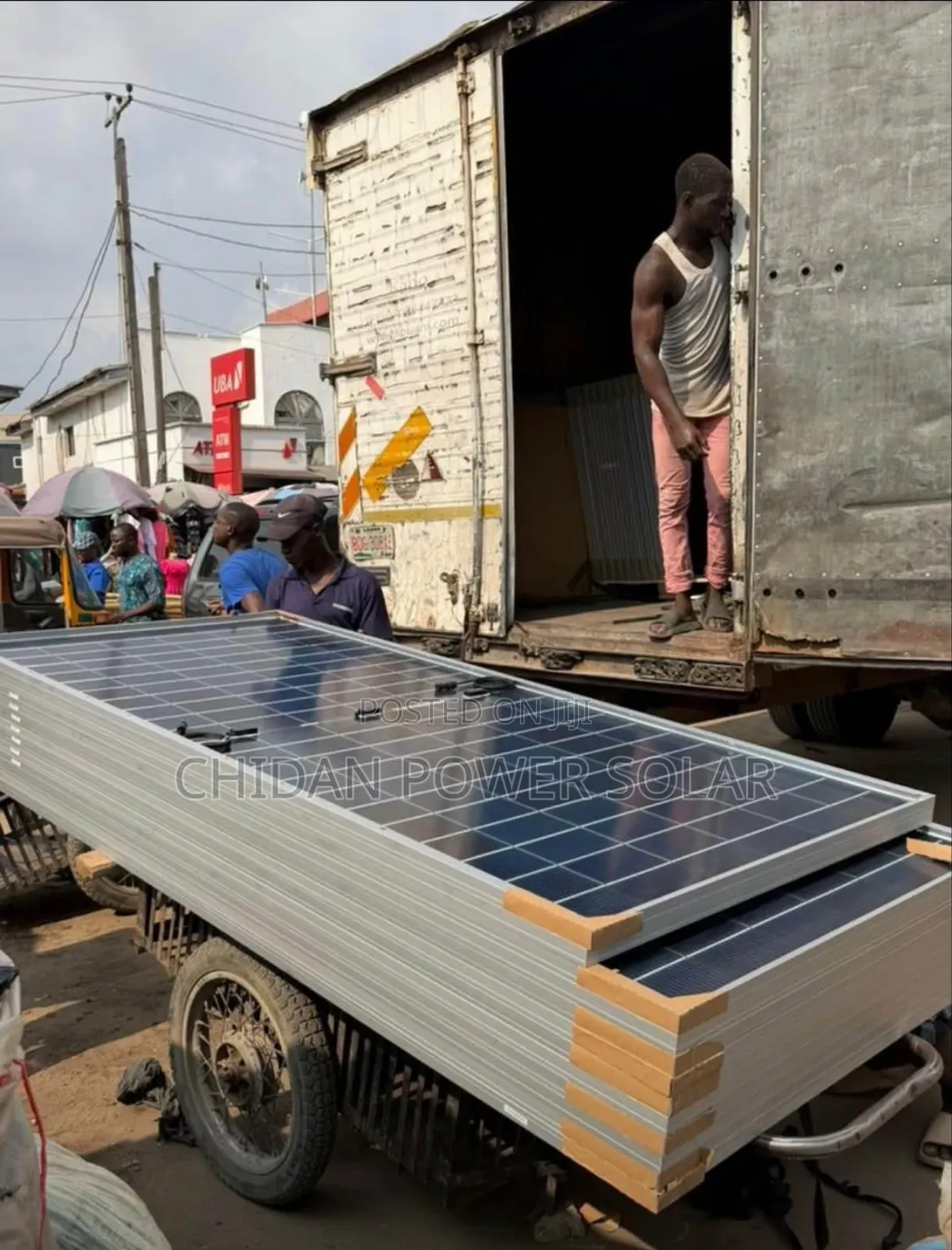 By Facial Panel Jinko 850 Watts Glass Panel in Asa - Electrical ...