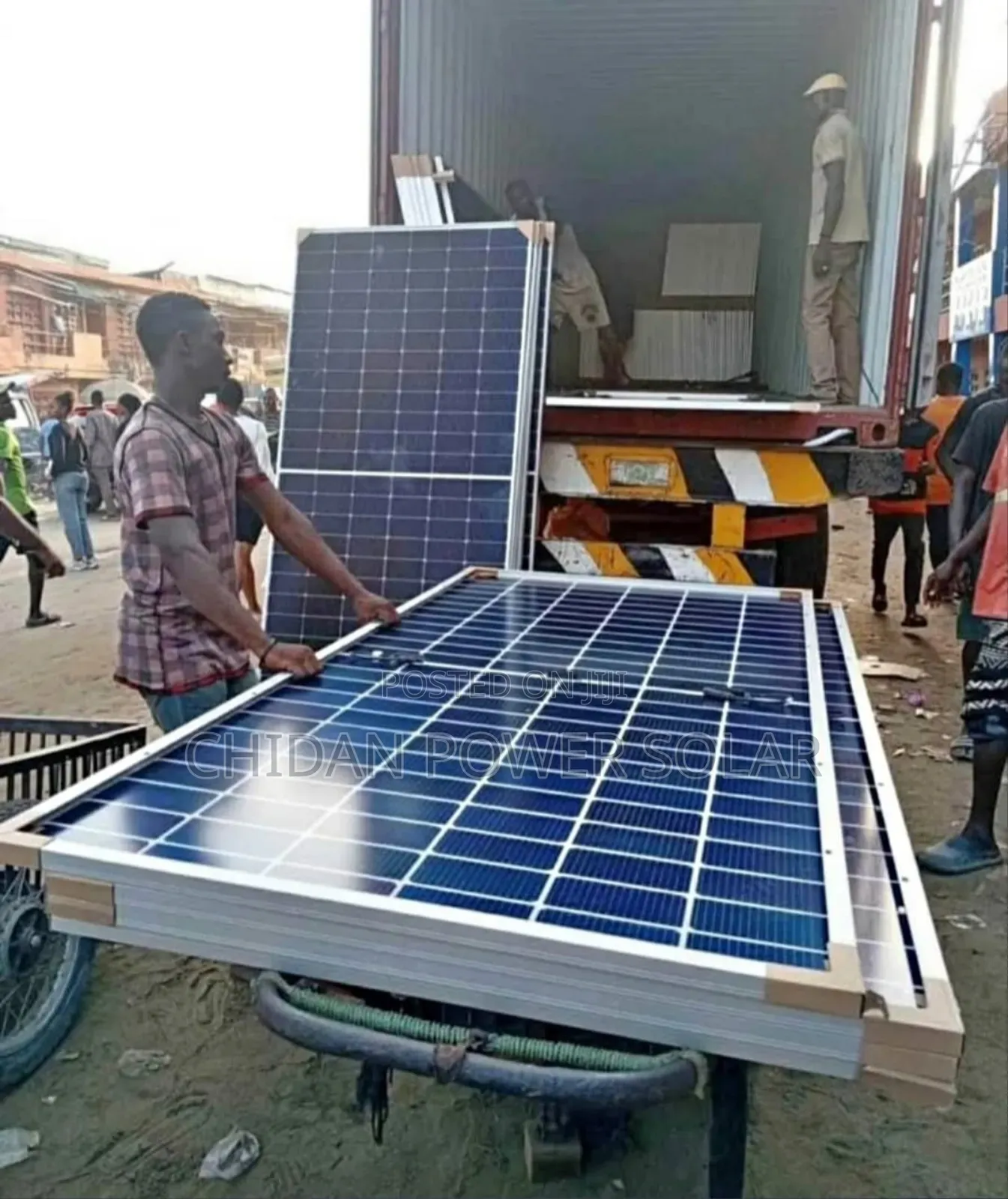 High Voltage Glass Panel Jinko Mono Crystalline in Asa - Electrical ...