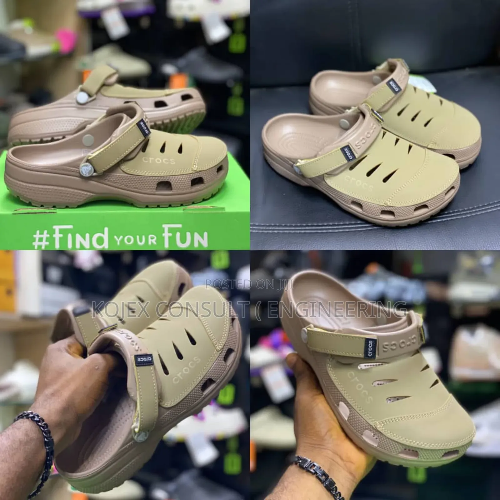 Waterproof Quality Crocs Slides in Ikeja - Shoes, Engr Moses Okojie ...
