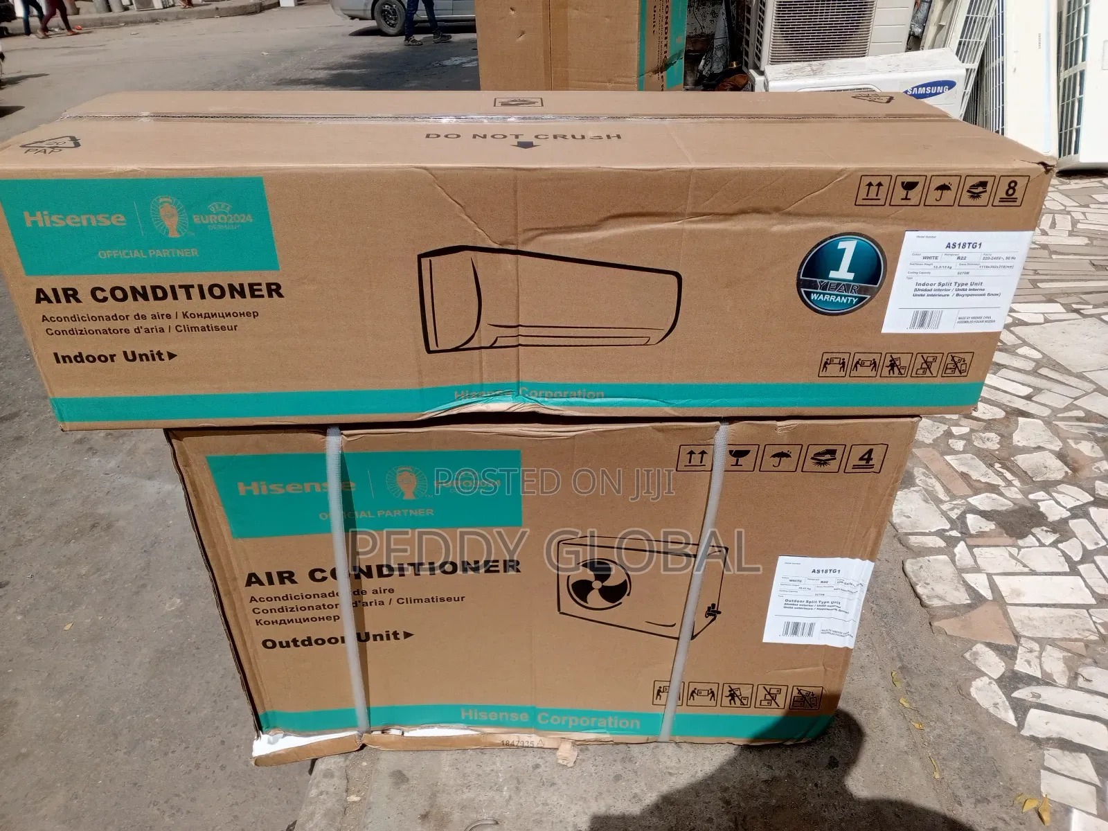 Brand New Hisense 2hp Split Ac|Copper Condenser |1 Year Warranty|Pod in ...