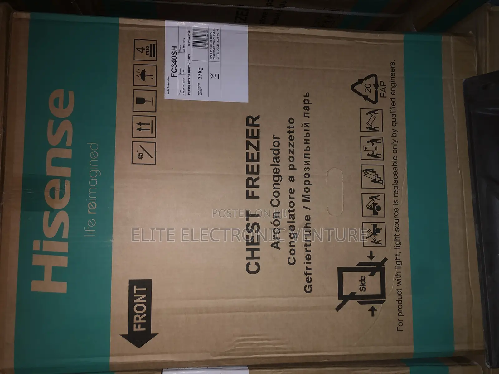Hisense Chest Freezer 250litters in Eko Atlantic - Kitchen Appliances ...