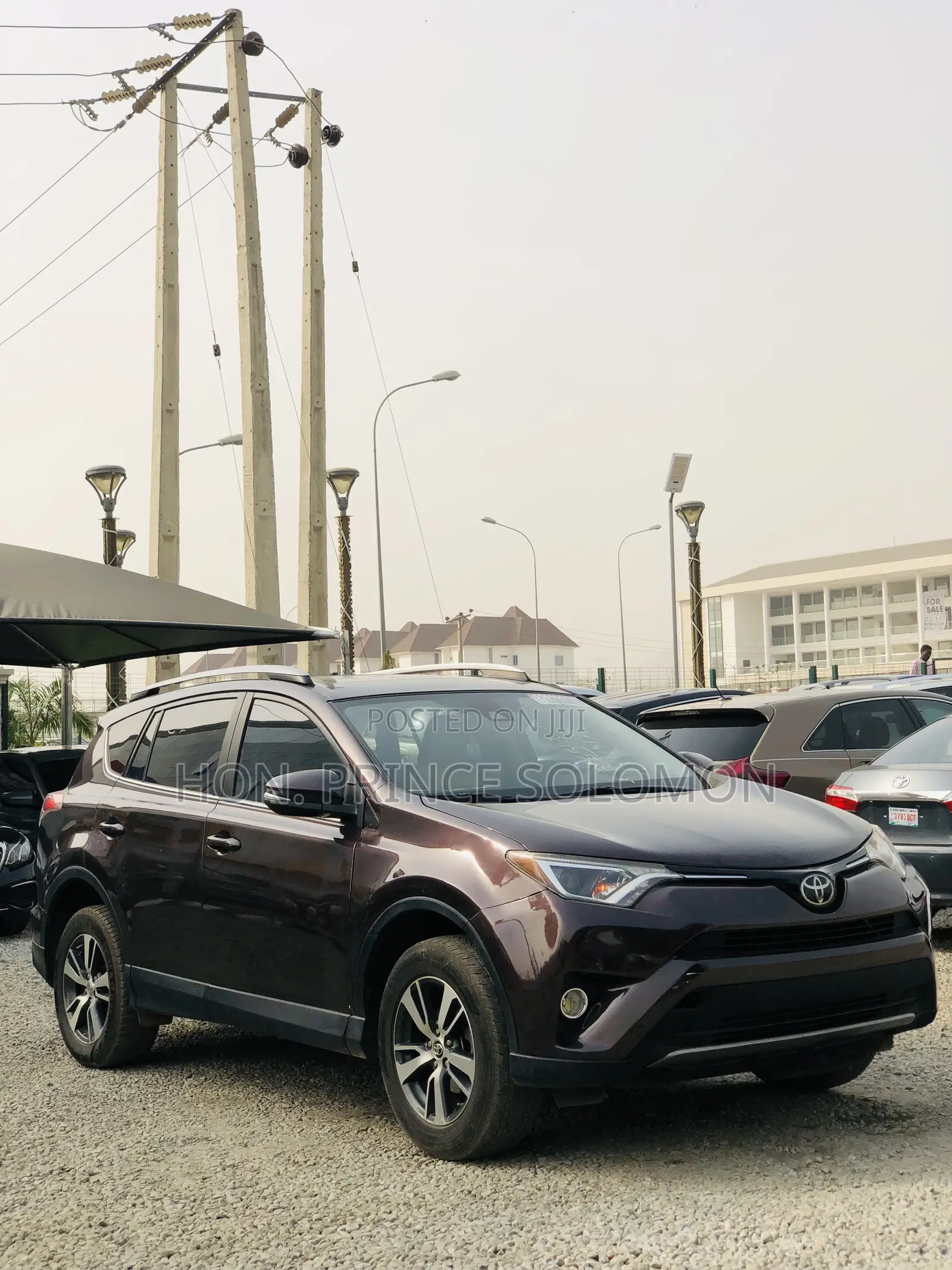 Toyota RAV4 XLE AWD (2.5L 4cyl 6A) 2017 Burgundy in Abuja (FCT) - Cars ...
