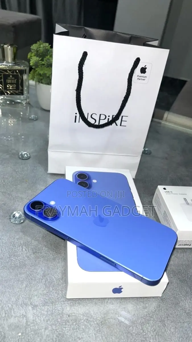 New Apple iPhone 16 128 GB Blue in Port-Harcourt - Mobile Phones ...