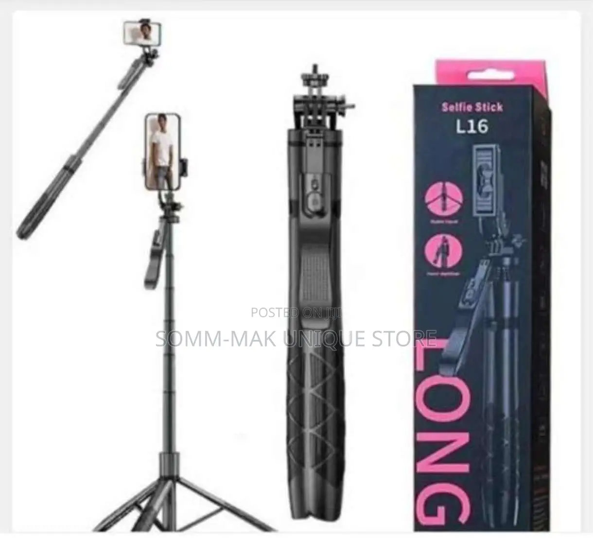 L16 1530mm Wireless Selfie Stick Tripod Stand for sale - Somm-mak ...