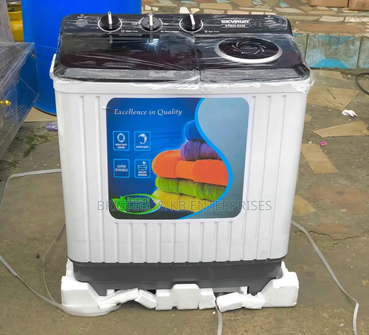 Skyrun Washing Machine 8kg Twin Tube in Benin City - Home Appliances ...