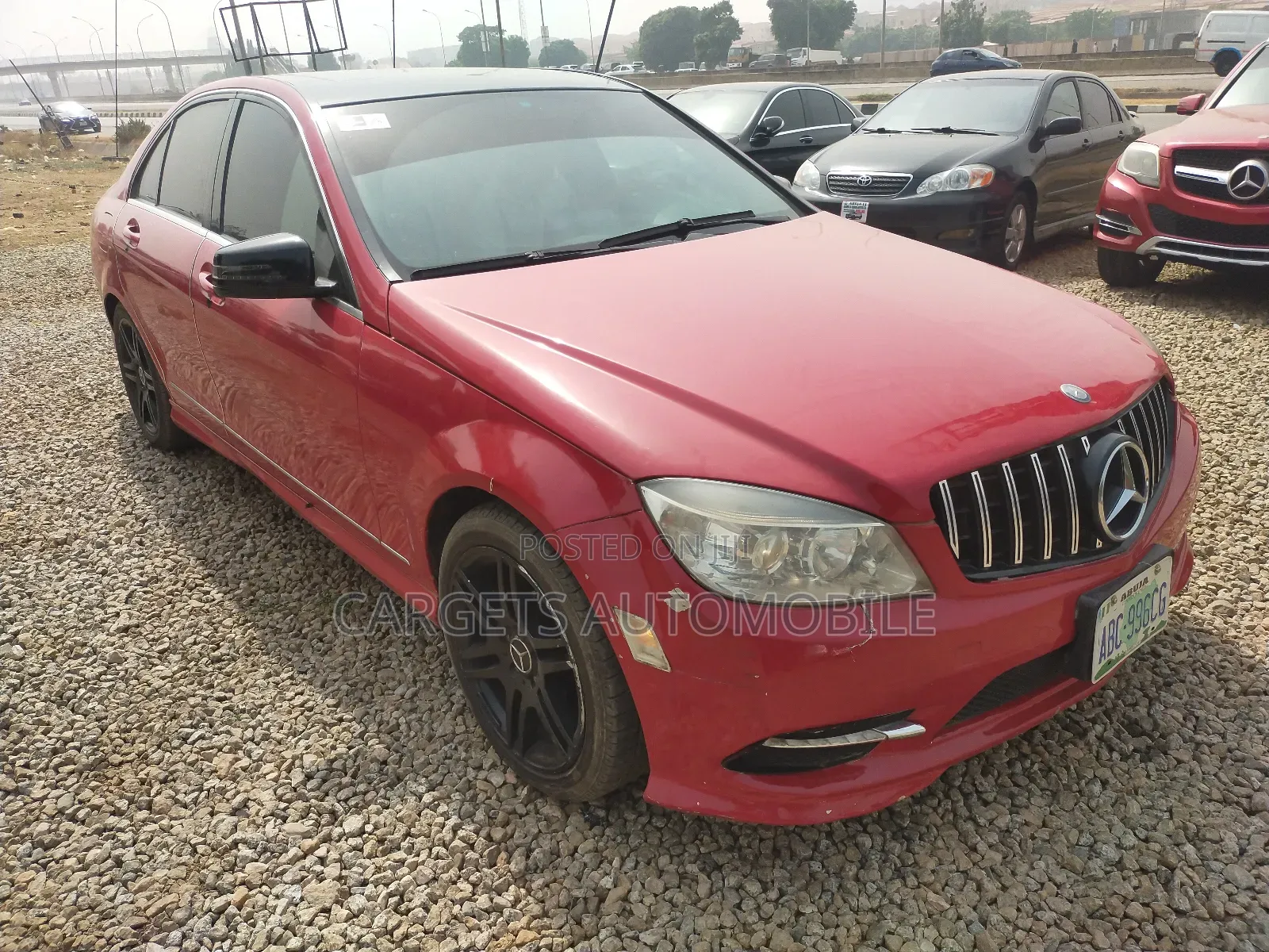 Mercedes-Benz C350 2008 Red in Kubwa - Cars, Christopher Okolie | Jiji.ng