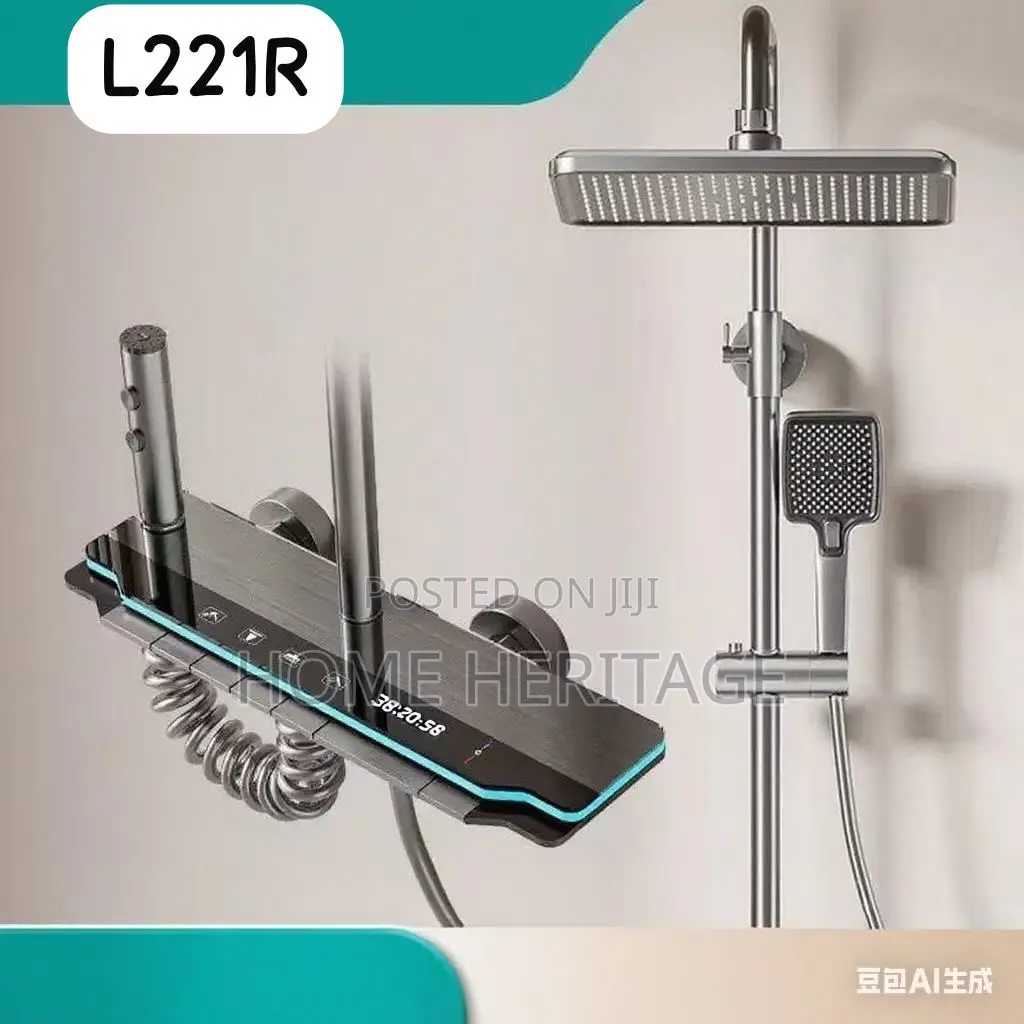 L221r Grey Piano Shower in Orile - Plumbing & Water Systems, Home ...