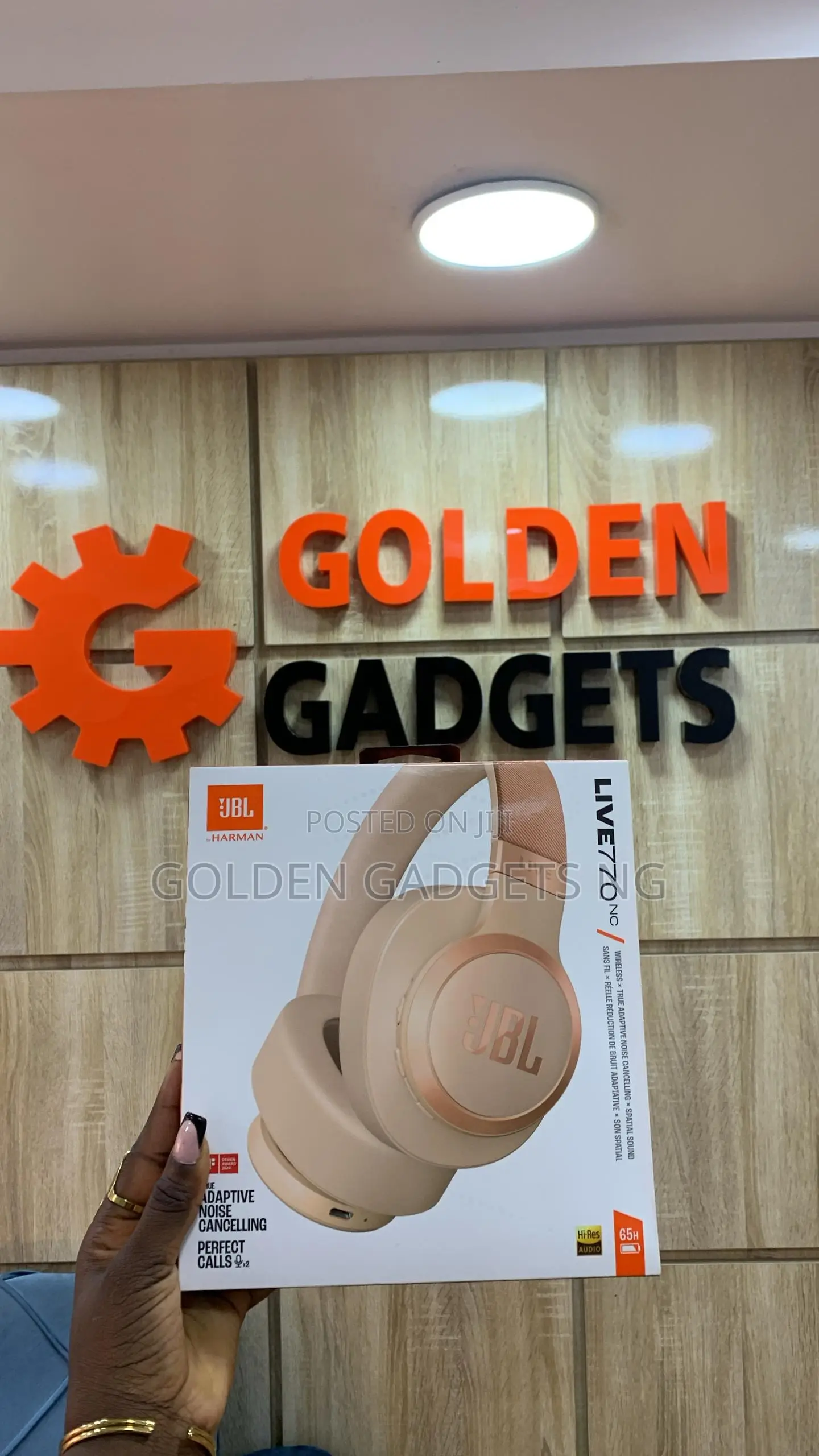 JBL Live 770 Nc in Ikeja - Headphones, Golden Gadgets Nigeria | Jiji.ng