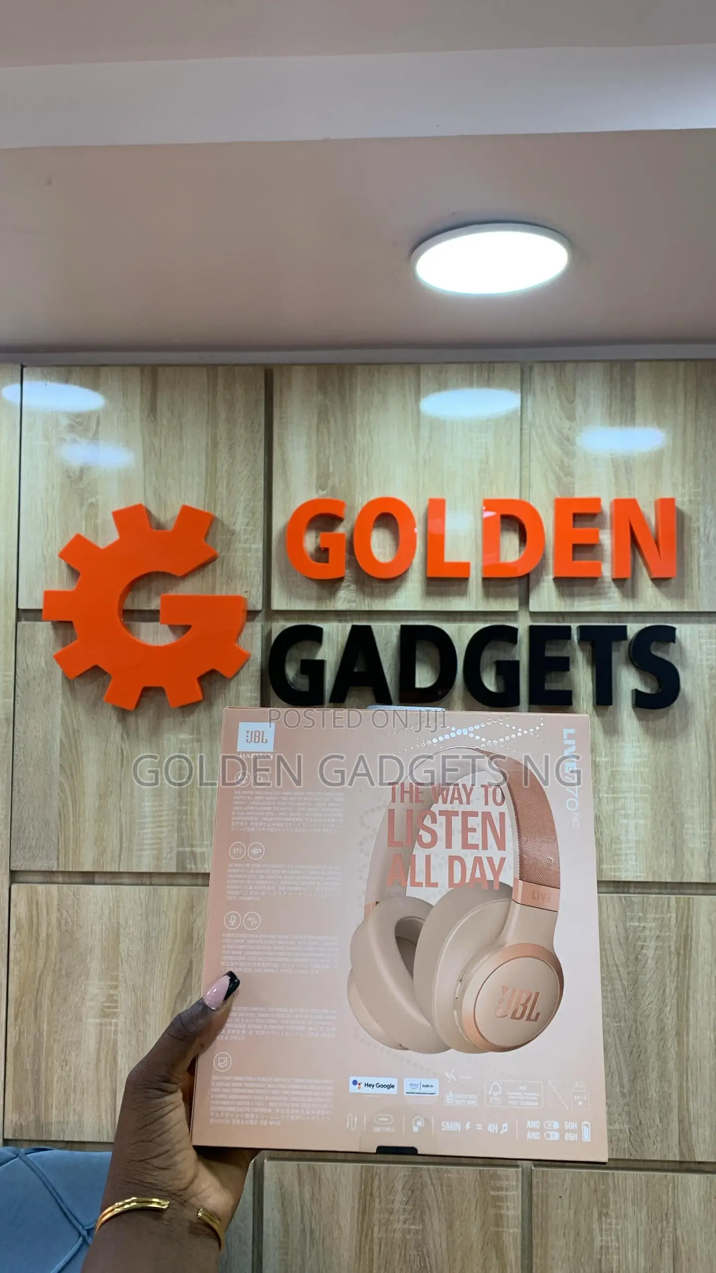 JBL Live 770 Nc in Ikeja - Headphones, Golden Gadgets Nigeria | Jiji.ng