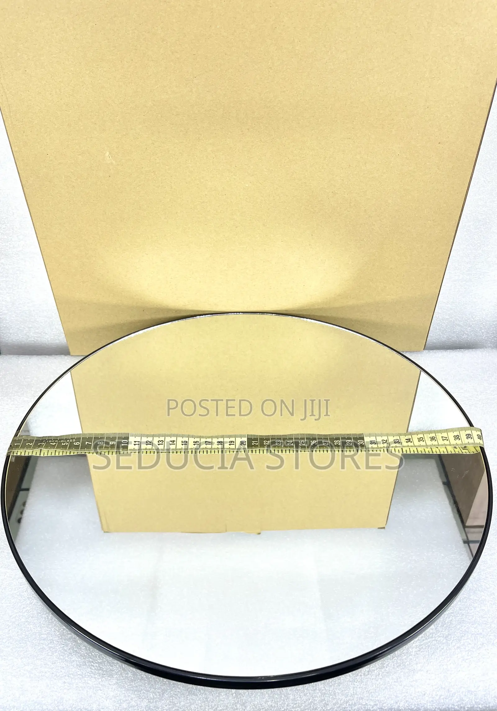 360 Degree Rotating Mirror Display Turntable - 40cm for sale - Seducia ...