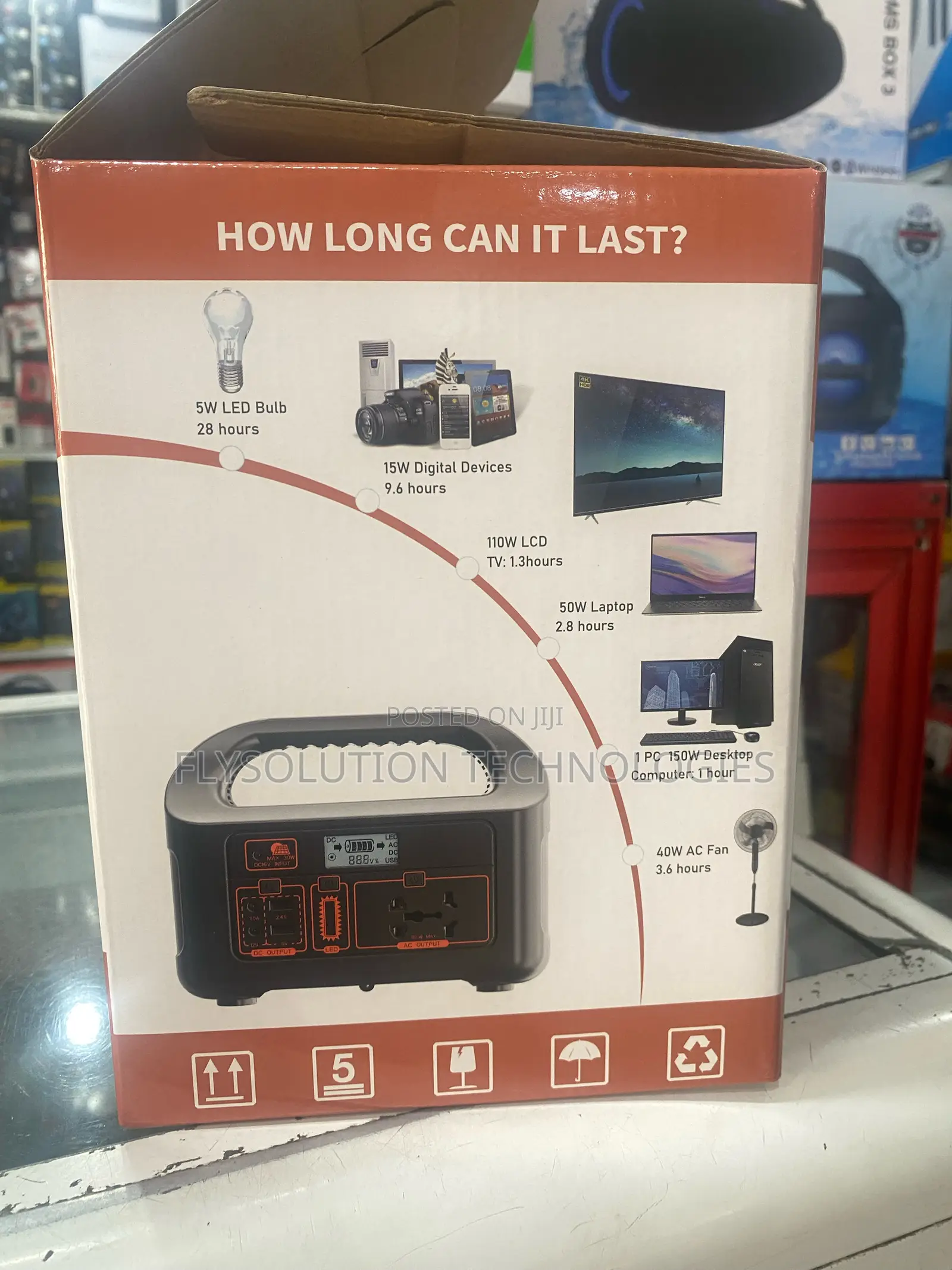 Eg008pb 150 Watts Portable Power Station 150w Solar Generator in Ikeja ...