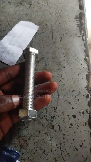 12mm X 100 Bolt With Nut- M12 X 4" Bolt With Nut in Port-Harcourt ...