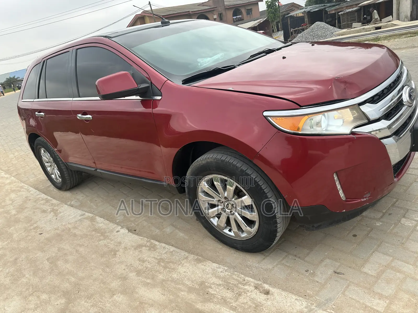 Ford Edge Limited 4dr AWD (3.5L 6cyl 6A) 2012 Red in Ikotun/Igando ...