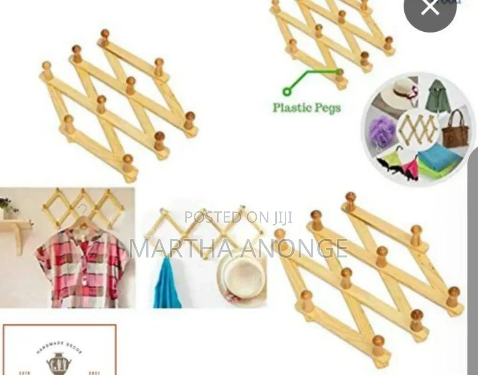 Wooden Hanger in Lagos Island (Eko) - Clothing, Martha Anonge | Jiji.ng