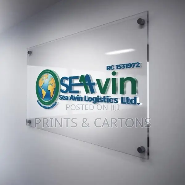 Wall Glass Signage Printing in Victoria Island - Printing Services ...