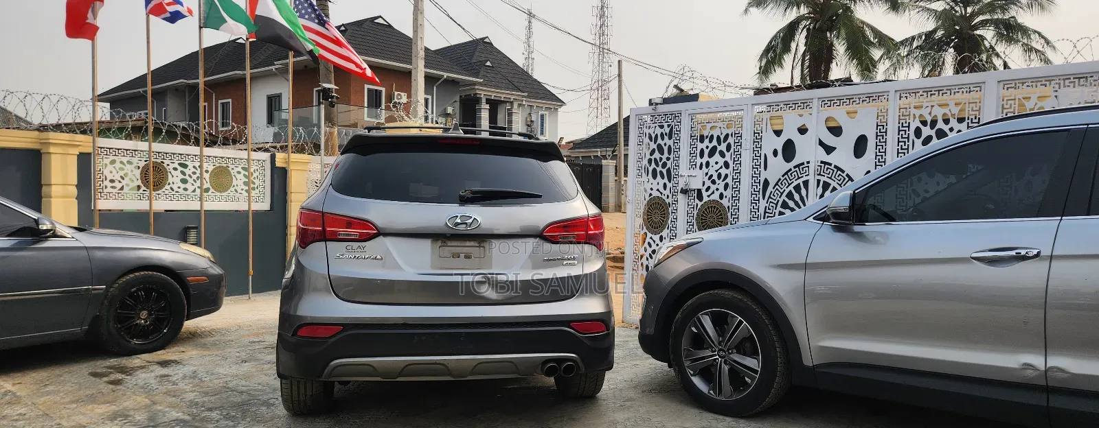 Hyundai Santa Fe 2013 Gray in Ojodu - Cars, Tobi Samuel | Jiji.ng