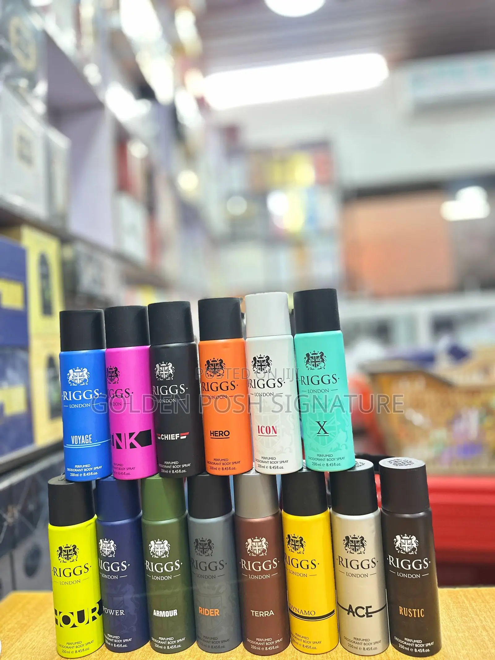 Riggs Body Spray in Lagos State - Fragrances, Posh Signature | Jiji.ng