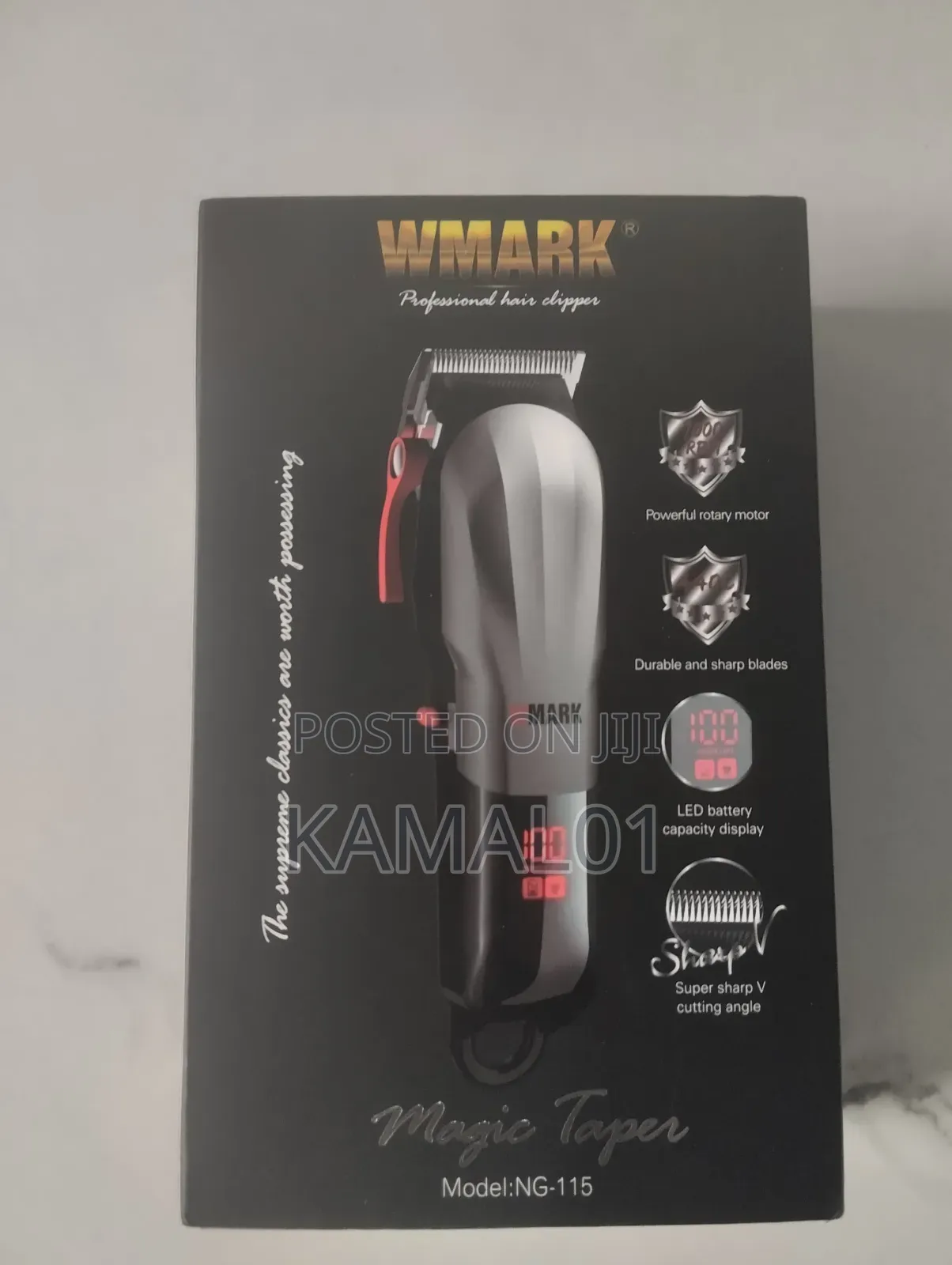Wmark Rechargeable Hair Clipper in Lagos Island (Eko) - Tools ...