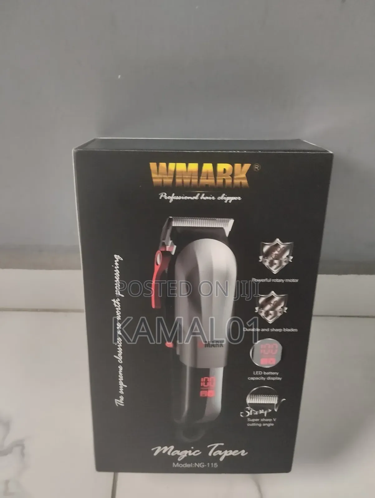 Wmark Rechargeable Hair Clipper in Lagos Island (Eko) - Tools ...