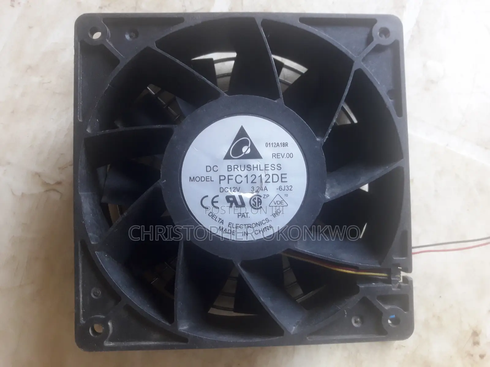 Large Dc 12volts 3amps High Speed Blower in Ikeja - Restaurant ...