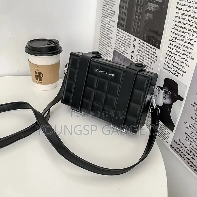 High Quality Filwhite Box-Shaped Crossbody Bag Unisex in Yaba - Bags ...