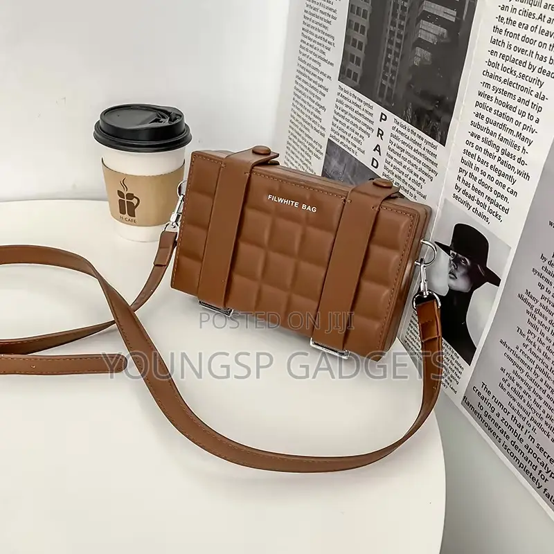 High Quality Filwhite Box-Shaped Crossbody Bag Unisex in Yaba - Bags ...