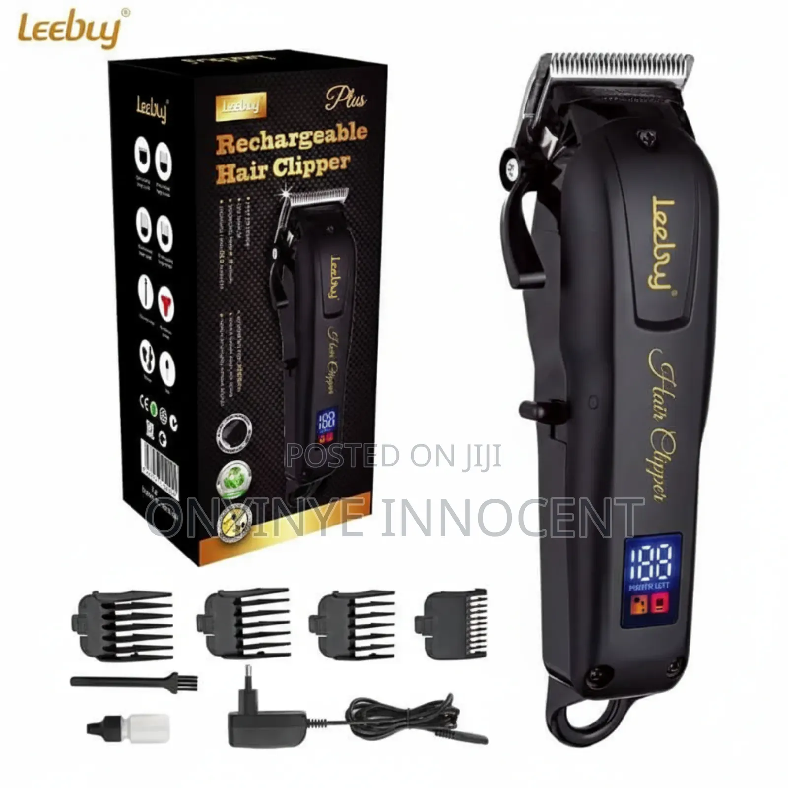 Leeby Plus Professional LCD Hair Clipper in Lagos Island (Eko) - Tools ...