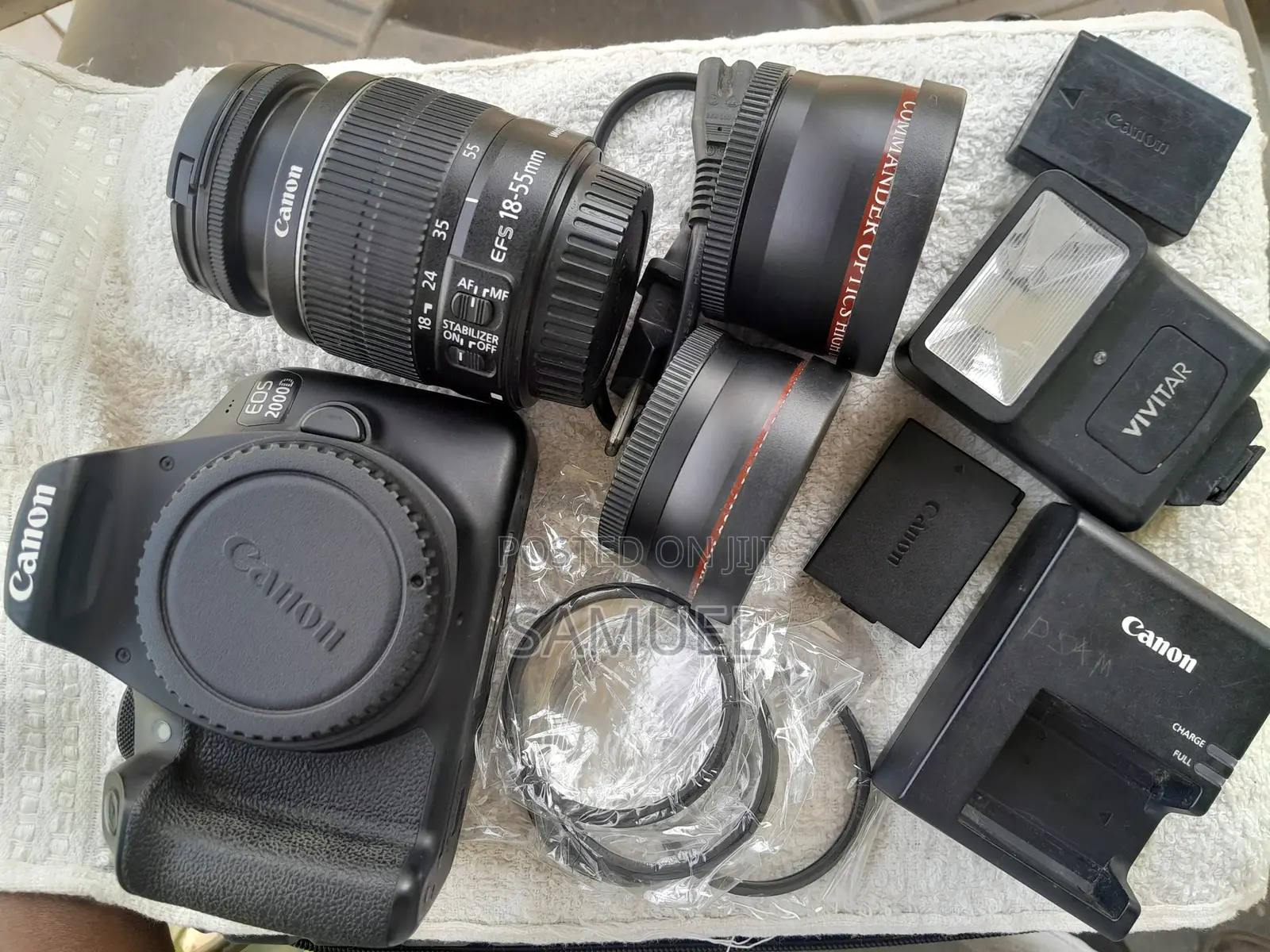 Canon Eos 2000d in Lugbe District - Photo & Video Cameras, Samuel Smith ...