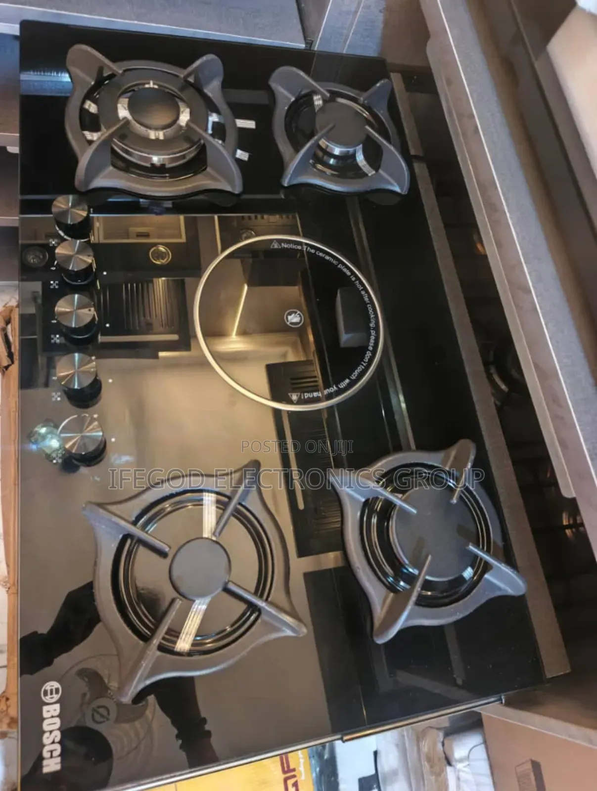 Original High Quality Bosch Built-in Gas Electric Cooker Hob 90cm in ...