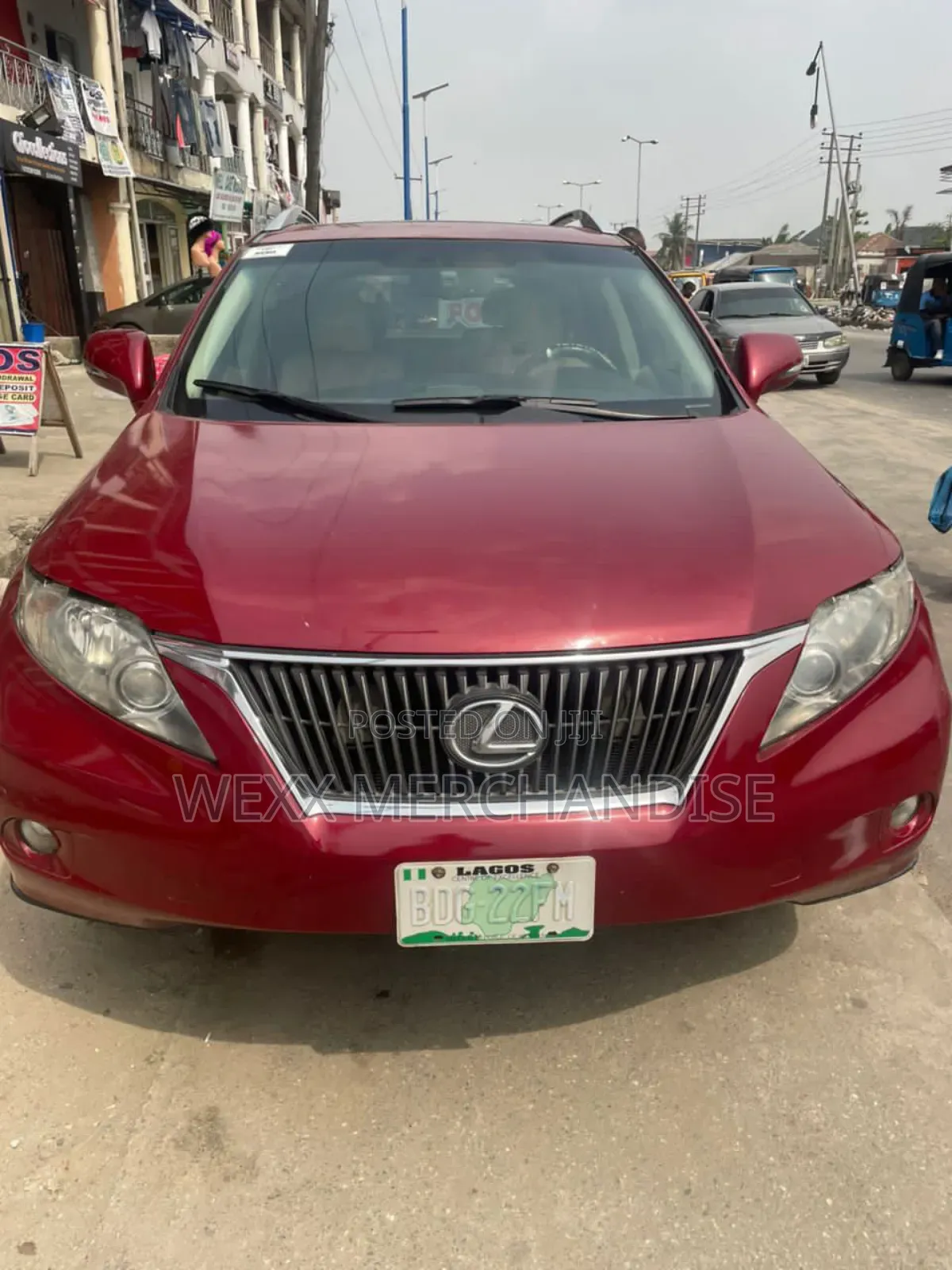 Lexus RX 350 2010 Red in Port-Harcourt - Cars, Wexx Merchandise | Jiji.ng