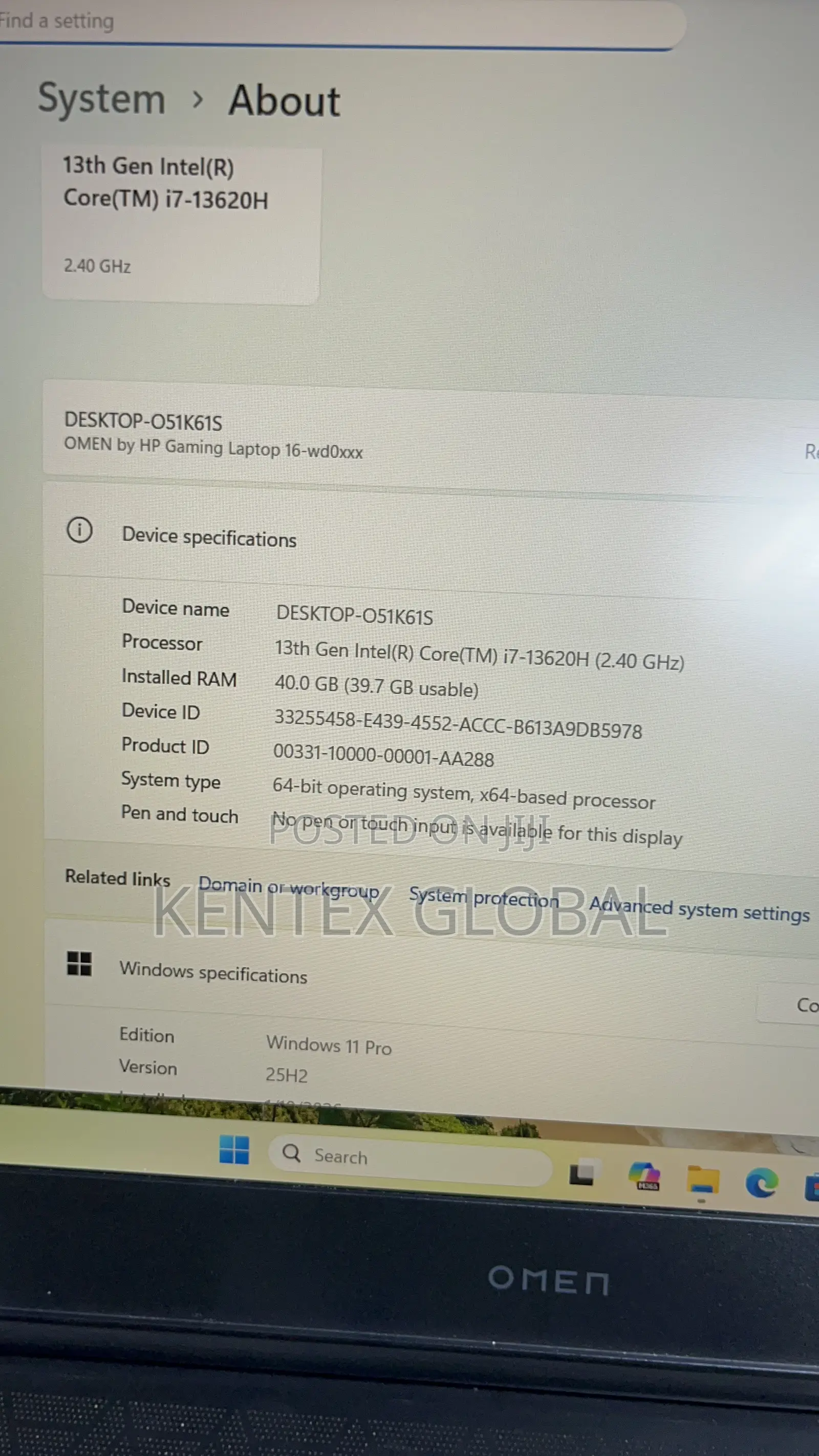 Laptop HP Omen 16 40GB Intel Core I7 SSD 2T in Wuse 2 - Laptops ...