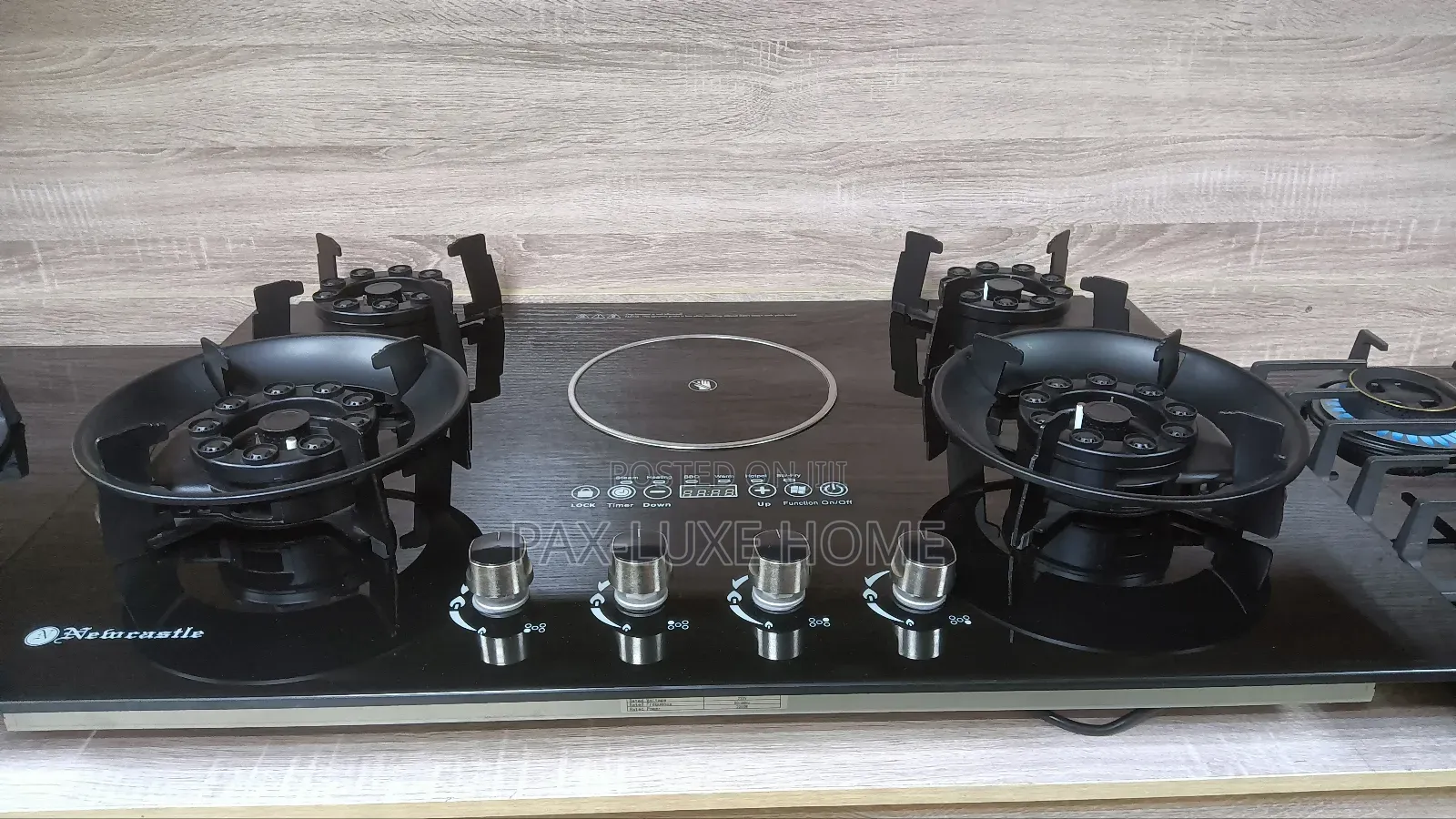 Newcastle 5 Burner Flip Up Gas and Electric Hot Plate in Orile ...