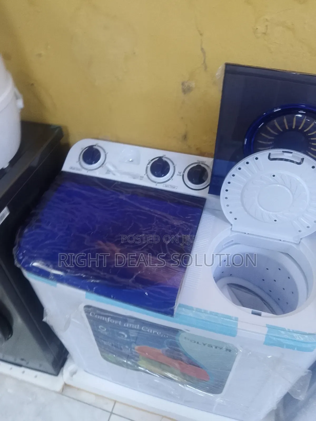 Built to Last: The Dependable Polystar 10 Kg Washing Machine in Ojo ...