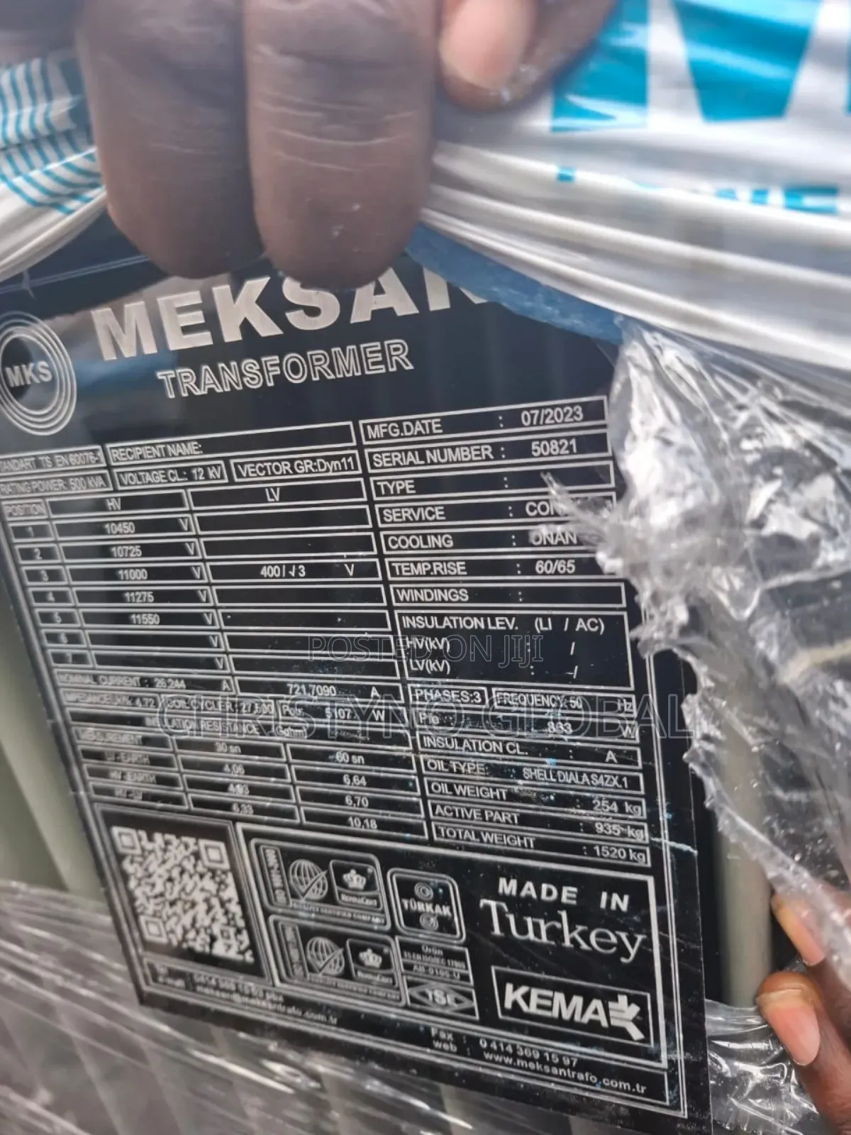 Meksan 50/33 Kva Transformers in Ojo - Electrical Equipment, Christyno ...