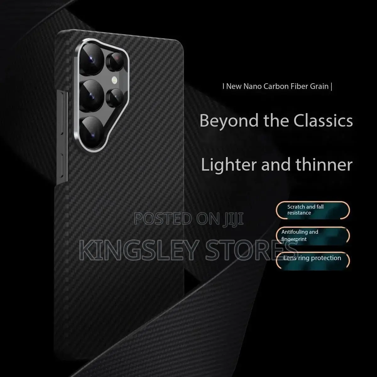 Samsung Galaxy S26 Ultra Carbon Fiber Case, Slim Thin Magsafe Case in ...