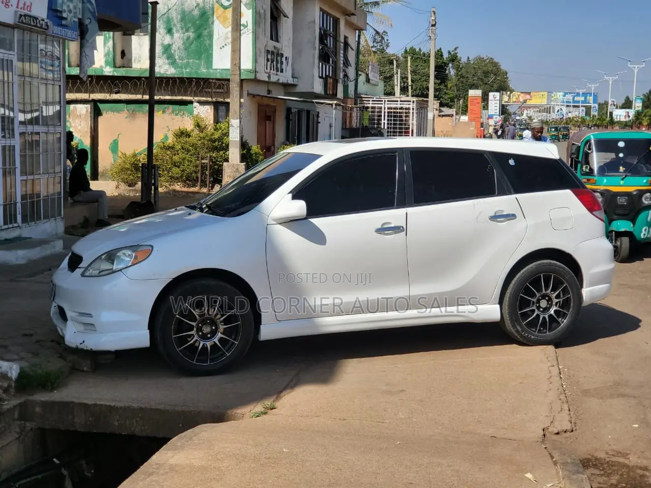 Toyota Matrix 2008 White in Kubwa - Cars, Aliyu Bashir | Jiji.ng