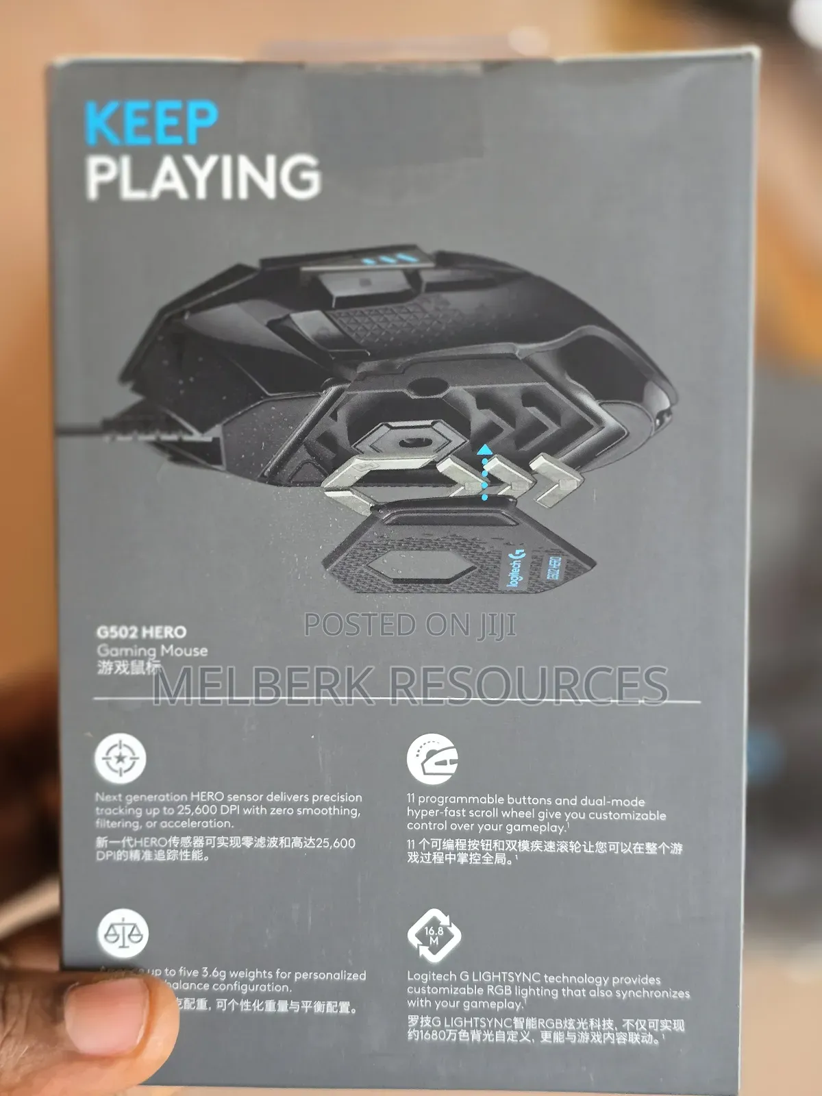 Logitech G502 Hero Wired Gaming Mouse in Wuse - Computer Accessories ...