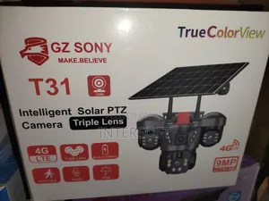 4 Len 3vew Sony T31 Intelligent Solar PTZ Camera. in Ikeja - Security ...
