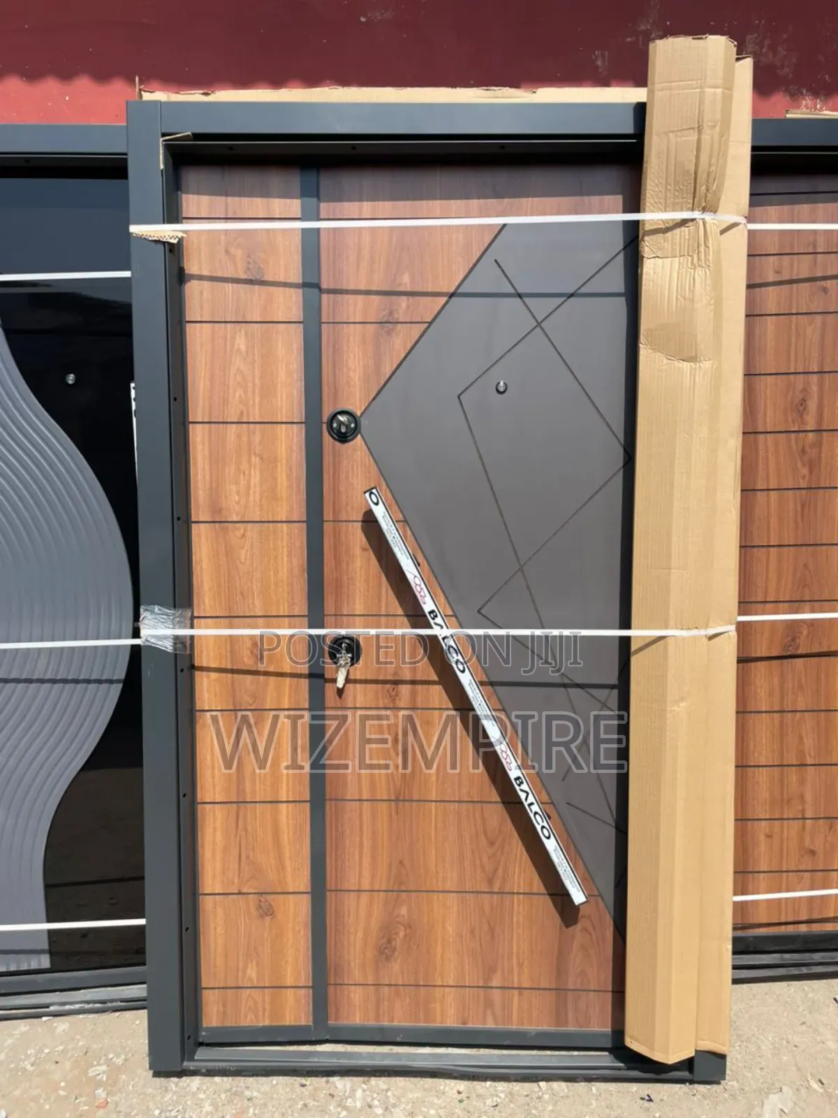 Main Entrance Brown Turkey Doors Available in Orile - Doors & Security ...