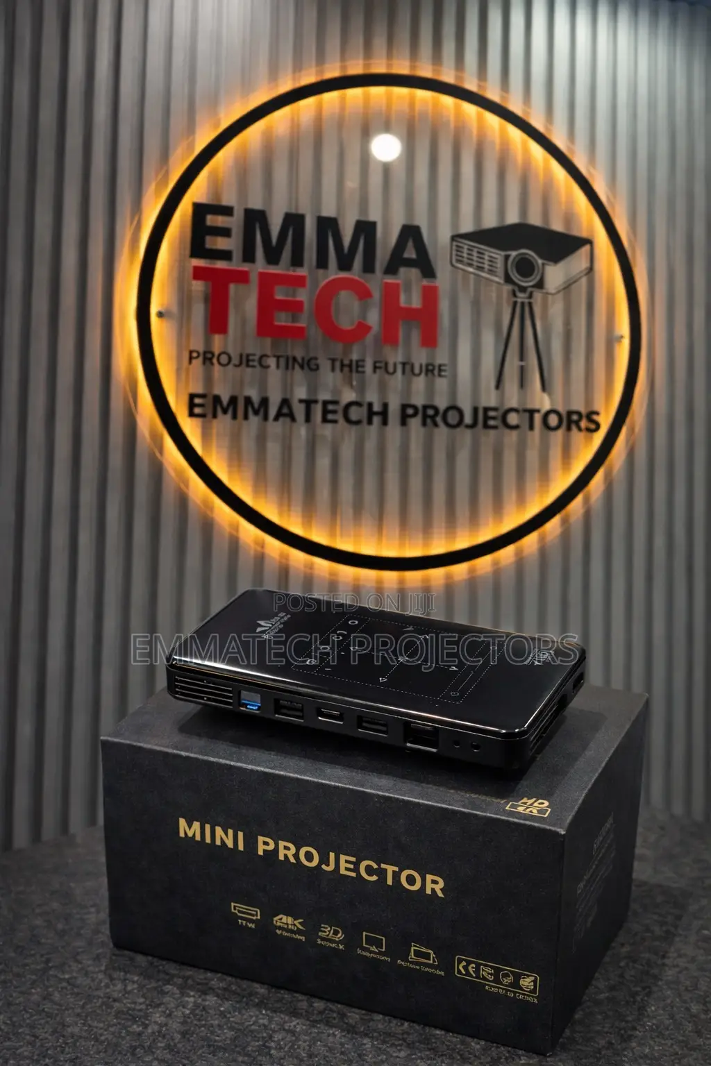 4k Pocket Mini Rechargeable Projector Lagos,Abuja, Ibadan , Ph for sale ...
