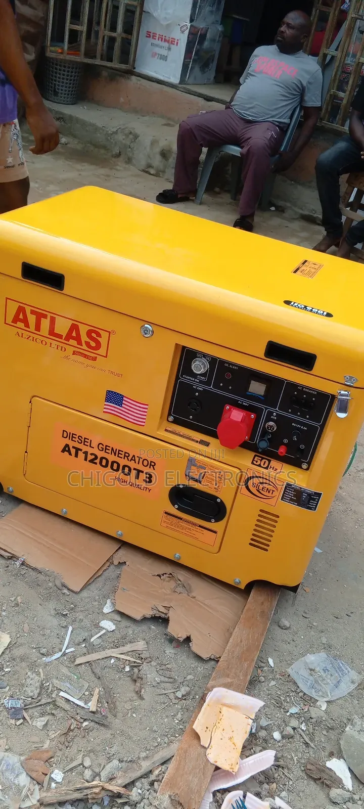 Original Atlas 12000 Model Number 10kva Three Phase Diesel in Lagos ...