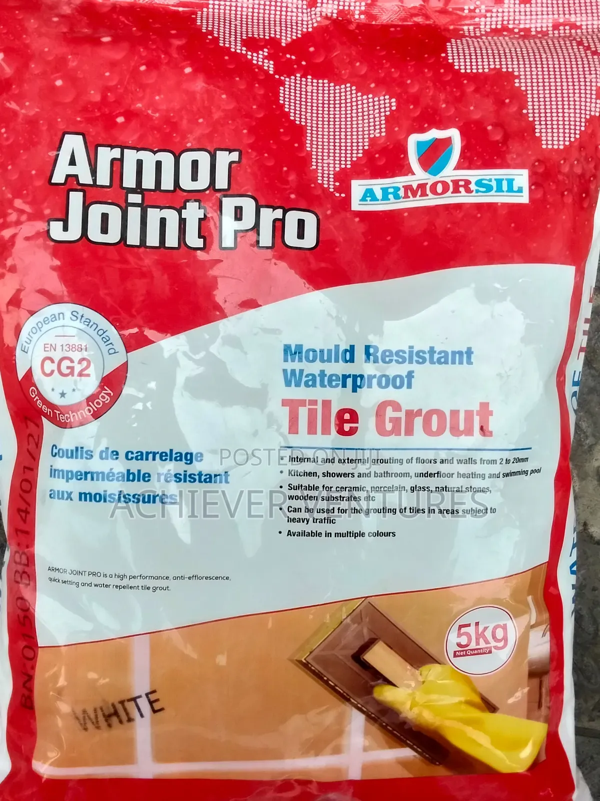 Armor Joint Pro (Tiles Grout) in Orile - Building Materials & Supplies ...