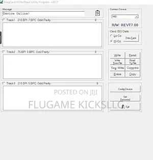 Msr605x Full Tri-Track Magnetic Card Writer/Reader W Software in Ikeja ...