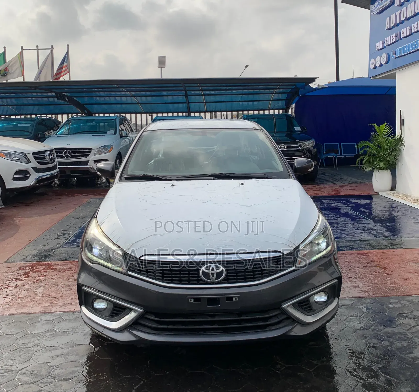 New Toyota Belta 2024 Gray in Ikeja - Cars, Jay D | Jiji.ng