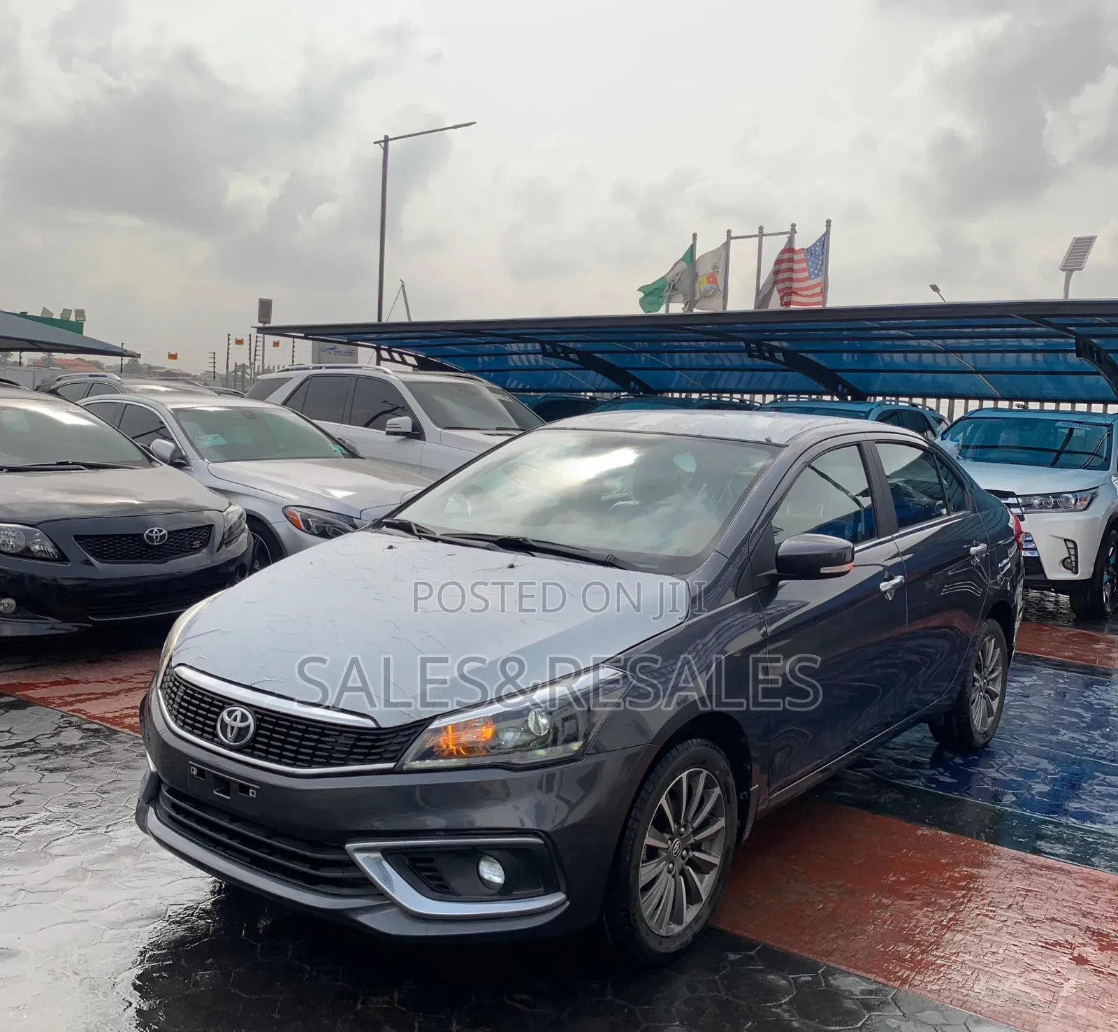 New Toyota Belta 2024 Gray in Ikeja - Cars, Jay D | Jiji.ng