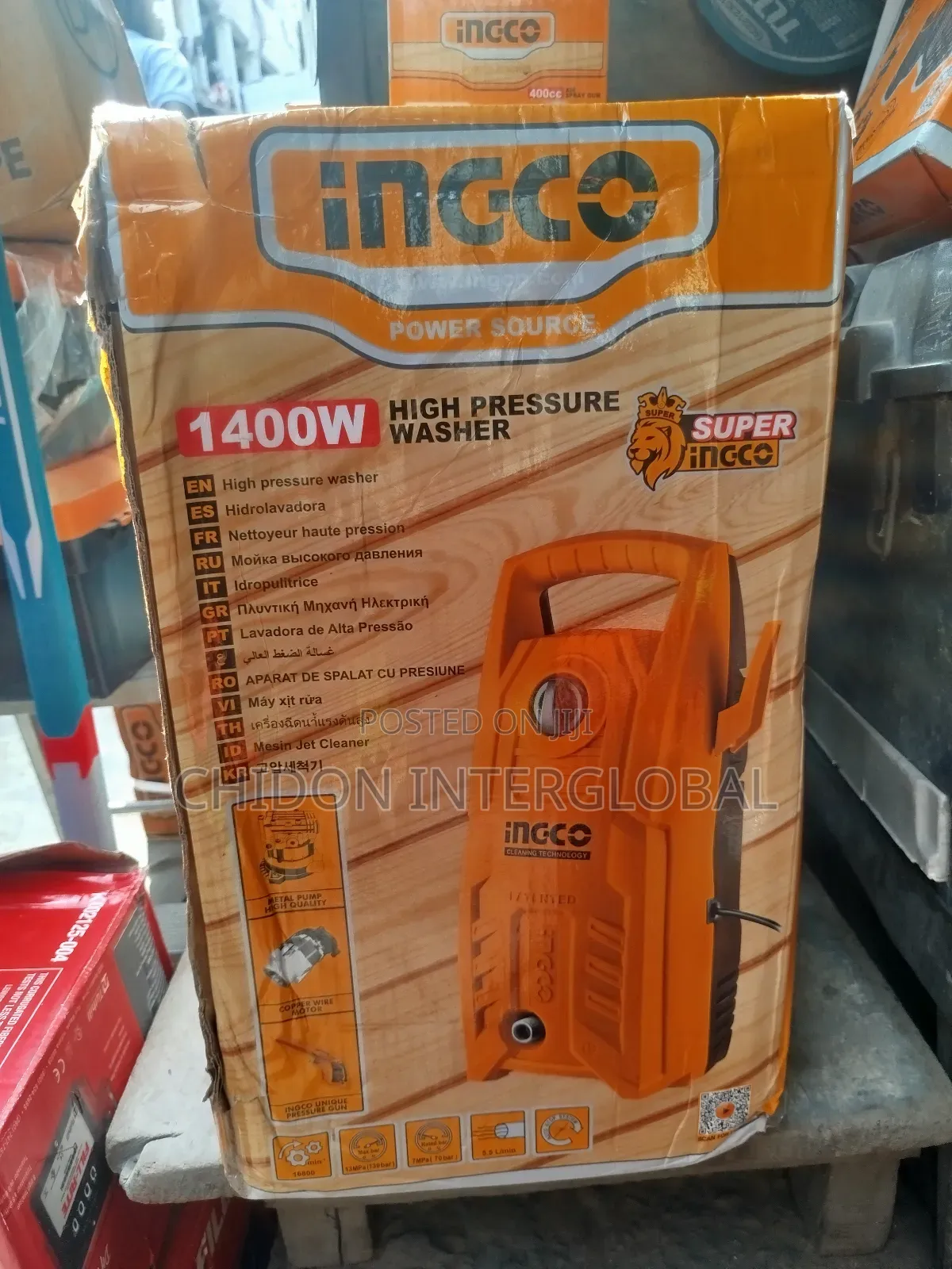 1400w High Pressure Washer Incco in Lagos Island (Eko) - Hand Tools ...