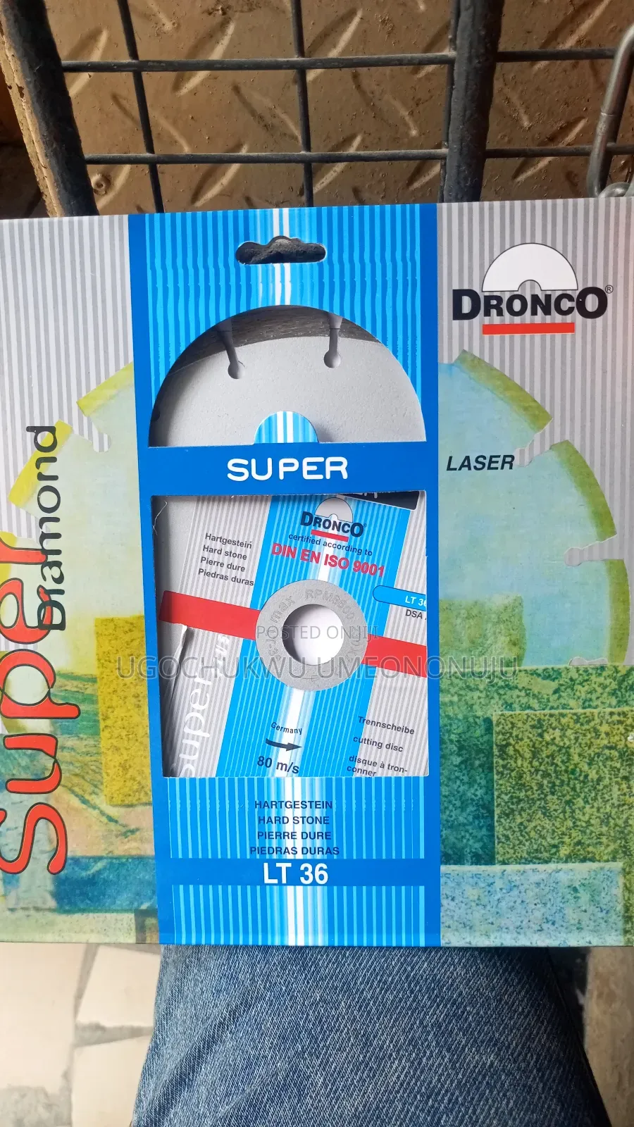 Diamond Cutting Disc 9inch in Lagos Island (Eko) - Hand Tools ...