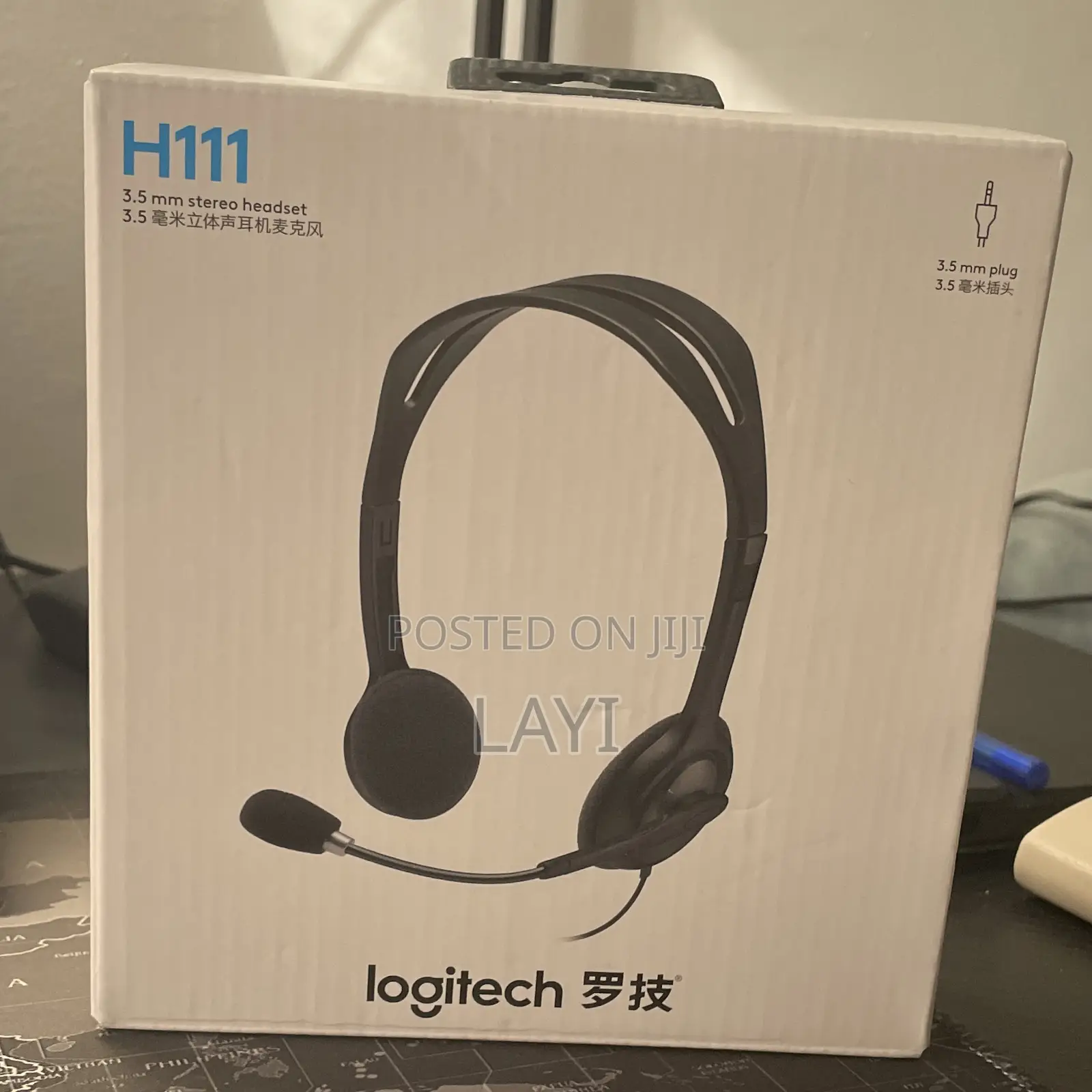 Logitech H111 Stereo Headset - 3.5 Mm Jack in Apo District - Headphones ...