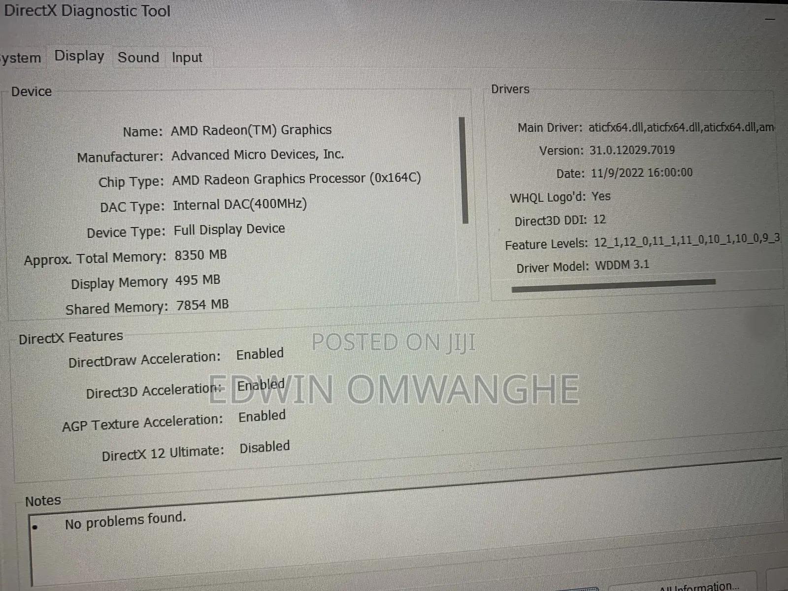 Laptop Lenovo ThinkPad Yoga 16GB AMD Ryzen 7 SSD 256GB in Edo State ...